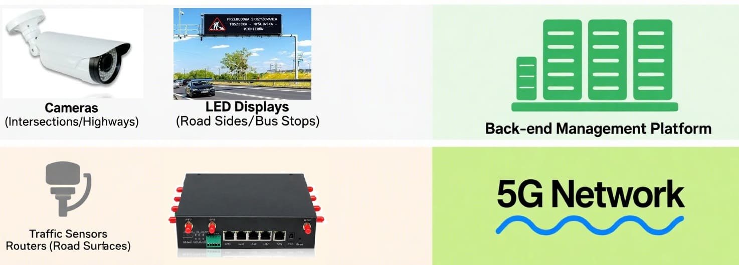 5G enables smart traffic management – 5G Industrial Router & EDGE ...